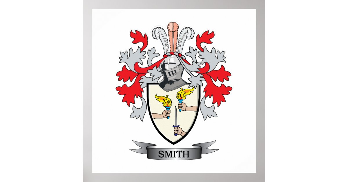 Smith Coat of Arms Poster | Zazzle