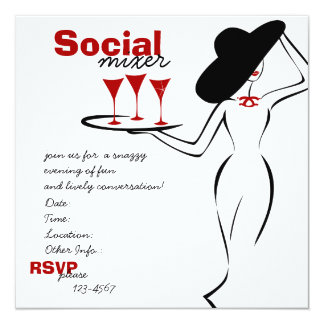 Mixer Invitations & Announcements | Zazzle Canada