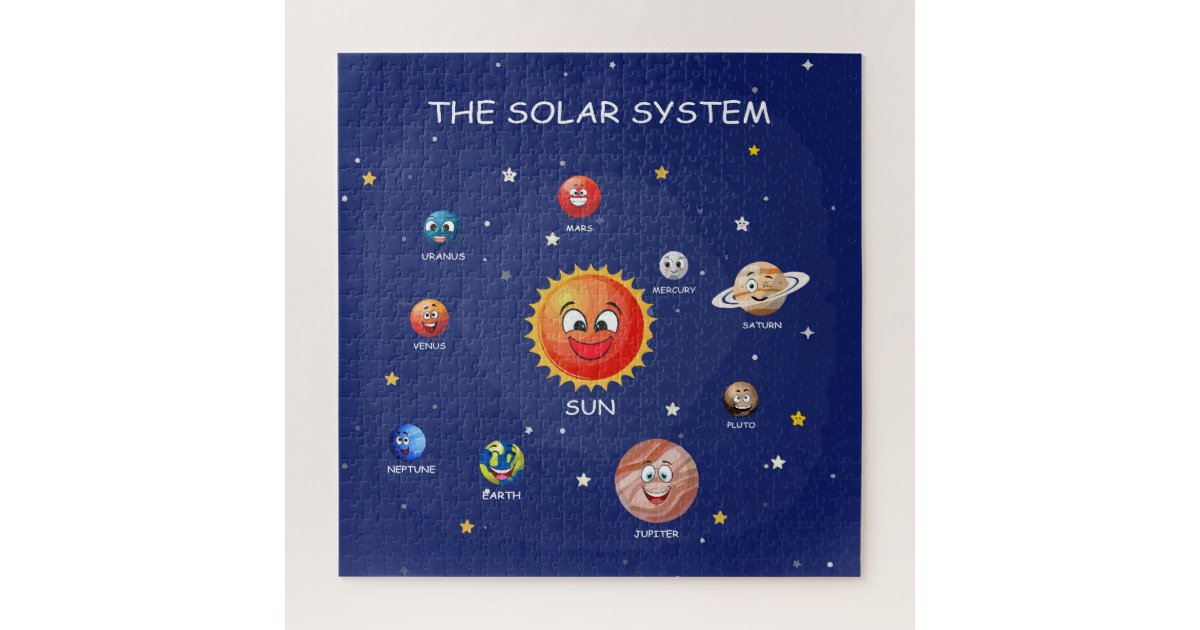 Solar System Planets Jigsaw Puzzle | Zazzle