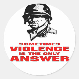 Violence Is Never The Answer Gifts - T-Shirts, Art, Posters & Other ...