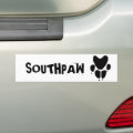 Southpaw Bumper Sticker | Zazzle