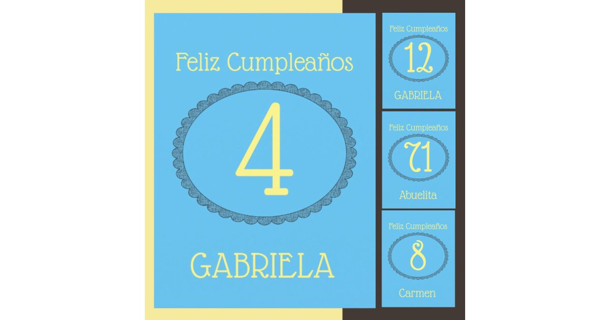 Spanish: Feliz Cumpleaños- Birthday Card | Zazzle