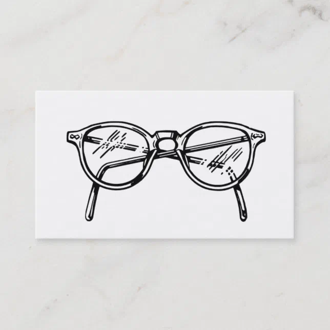 Spectacles/Eyeglasses Business Card | Zazzle