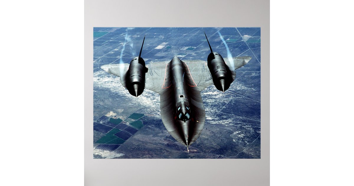 SR-71A Lockheed Poster | Zazzle