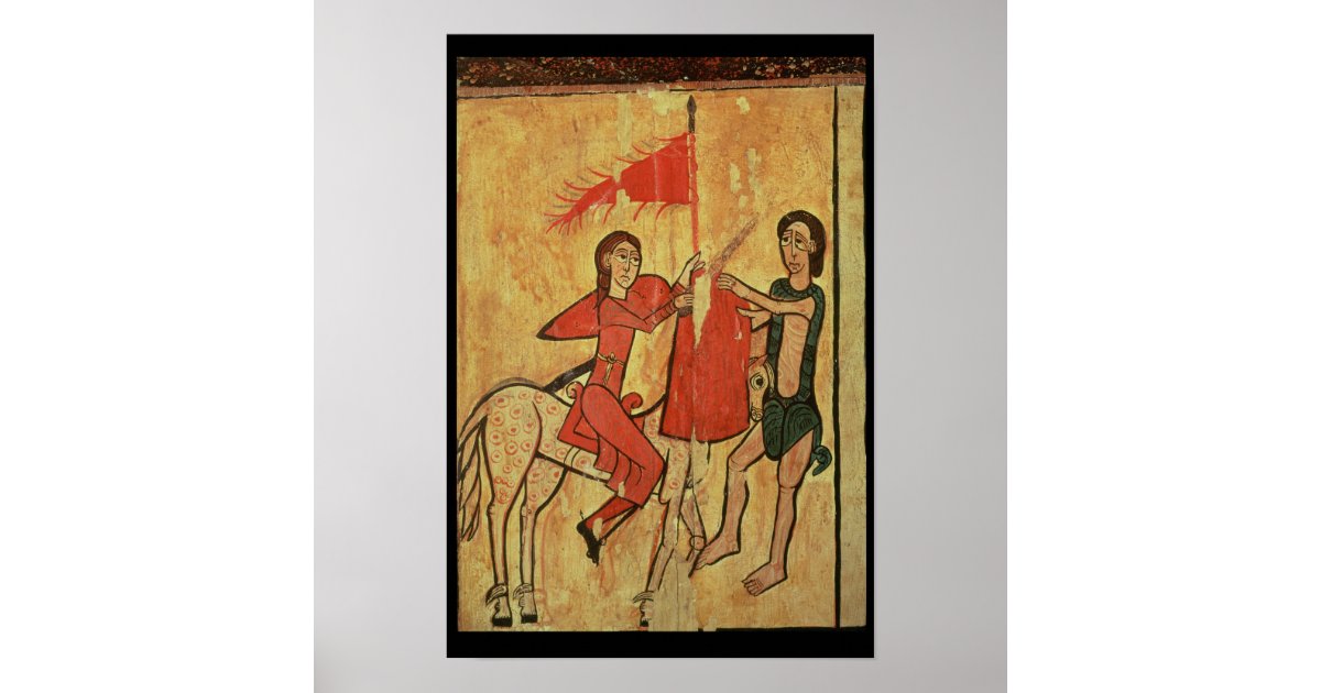 St. Martin and the Beggar Poster | Zazzle