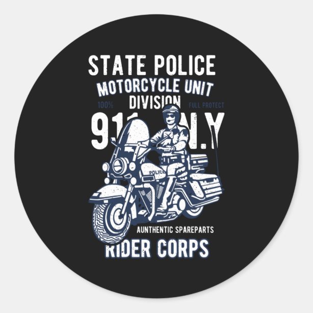 State Police Stickers | Zazzle CA