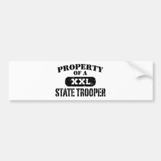 State Trooper Bumper Stickers, State Trooper Car Decal Designs