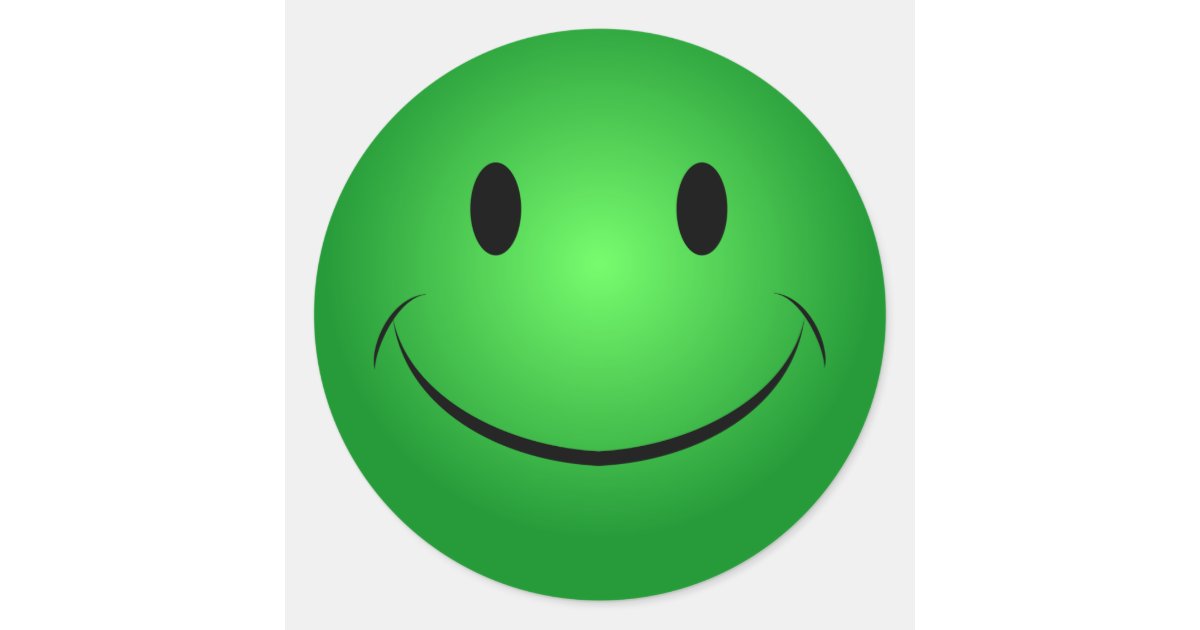 Sticker vert | Zazzle.ca