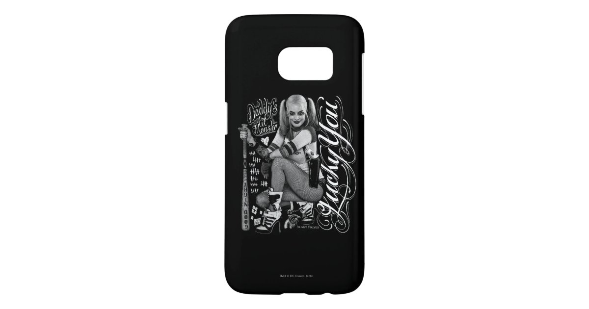 Suicide Squad | Harley Quinn Typography Photo Case-Mate Samsung Galaxy ...