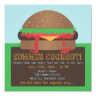 Cheeseburger BBQ Cookout Invitation Template | Zazzle.ca