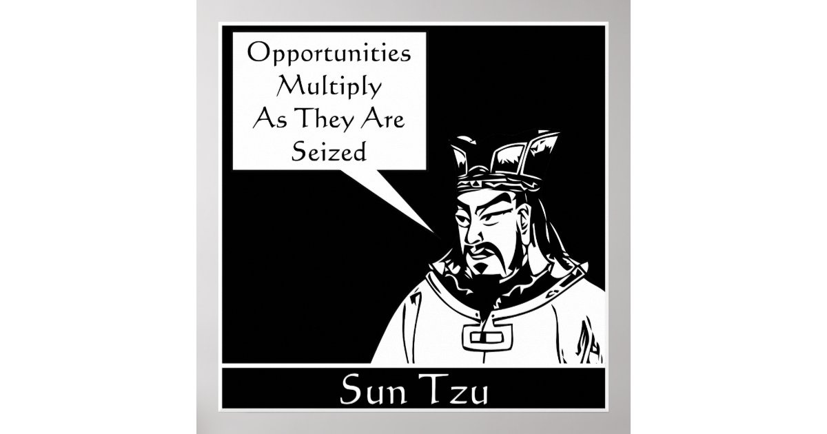 Sun Tzu -- Chinese Military Strategist Poster | Zazzle