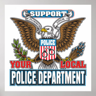 Police Officer Posters, Prints & Poster Printing | Zazzle CA
