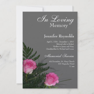 In Loving Memory Cards, Photocards, Invitations & More