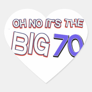 70th Birthday Stickers, 70th Birthday Custom Sticker Designs