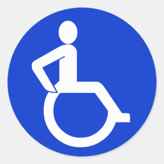 Custom Wheelchair Stickers | Zazzle.ca