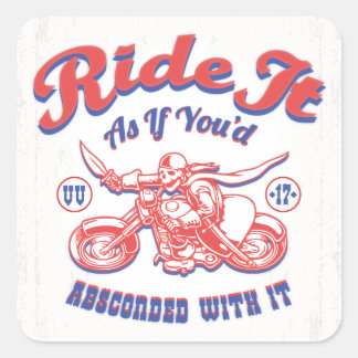 Custom Funny Biker Stickers | Zazzle.ca