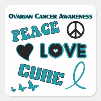 Ovarian Cancer Support Stickers, Ovarian Cancer Support Custom Sticker ...