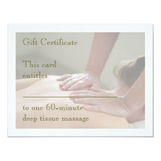 Massage Invitations & Announcements | Zazzle Canada