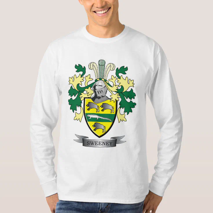 Sweeney Coat of Arms T-Shirt | Zazzle