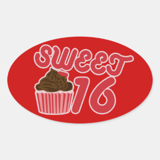 Sweet 16 Stickers, Sweet 16 Custom Sticker Designs