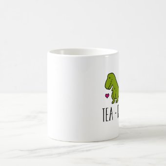 T-Rex tea mug | Zazzle
