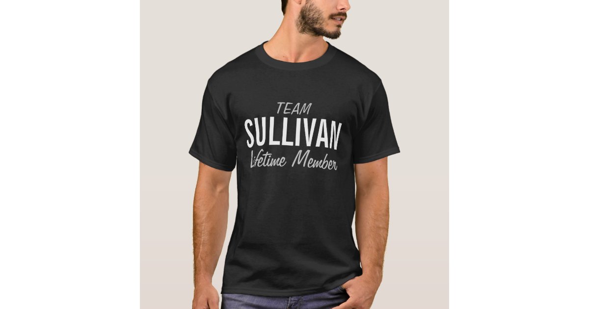 Team Sullivan Member T-Shirt | Zazzle