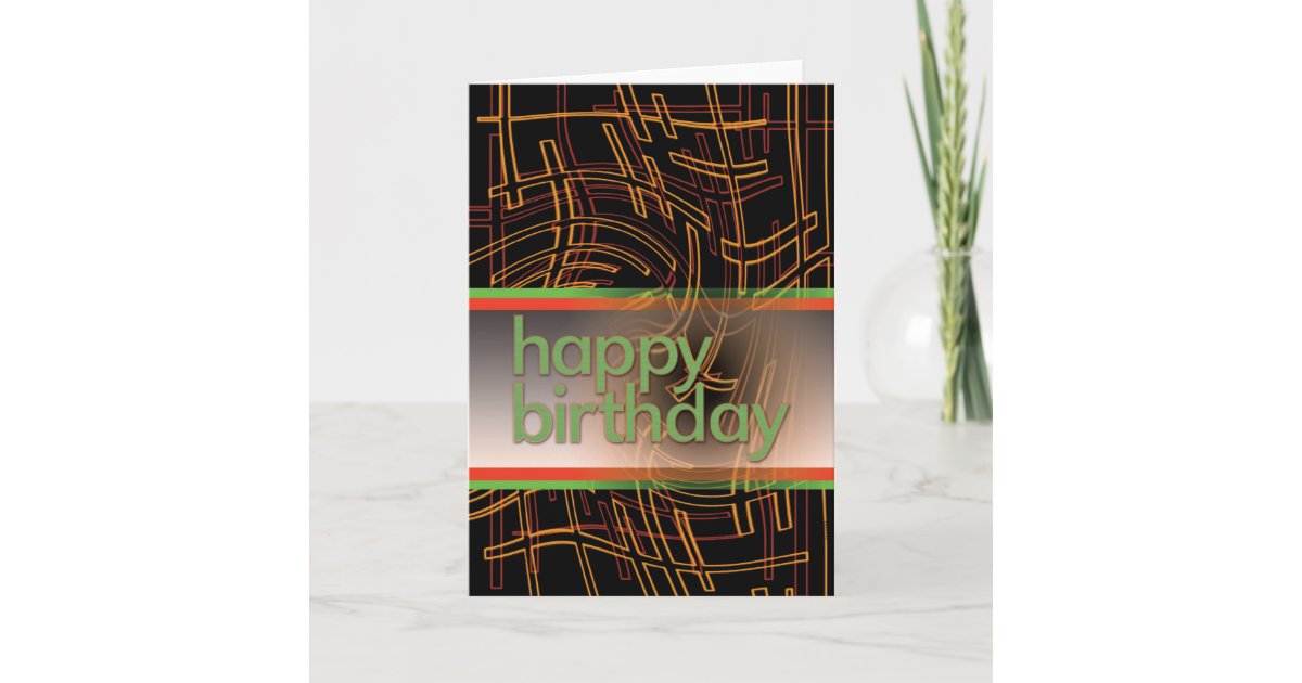 Techie Birthday Card | Zazzle