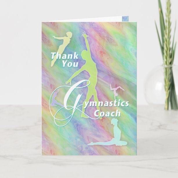Gymnastics Cards, Greeting Cards & More | Zazzle CA