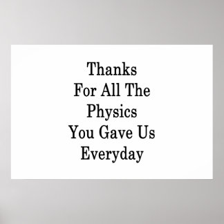 Physics Posters | Zazzle Canada