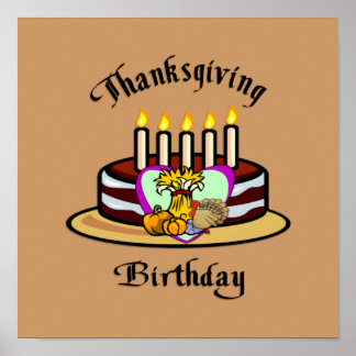Happy Thanksgiving Day Posters | Zazzle Canada