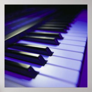 Piano Keyboard Posters, Prints & Poster Printing | Zazzle CA