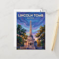 The Lincoln Tomb at Oak Ridge Cemetery USA Postcard | Zazzle