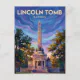 The Lincoln Tomb at Oak Ridge Cemetery USA Postcard | Zazzle