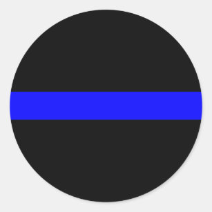 Thin Blue Line Stickers | Zazzle CA