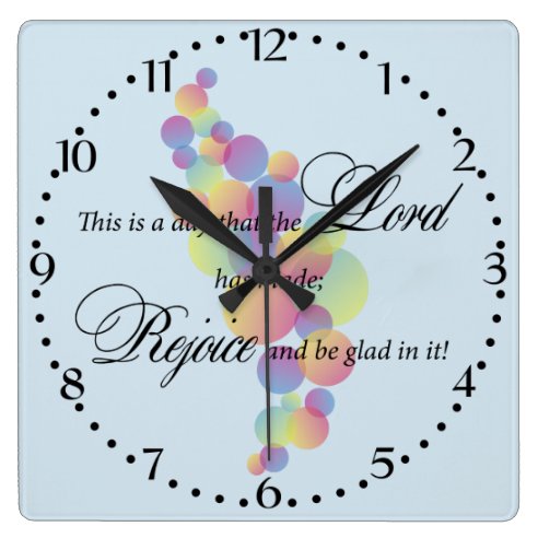 Bible Verse Wall Clocks | Zazzle.ca