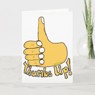 Thumbs Up Cards, Greeting Cards & More | Zazzle CA