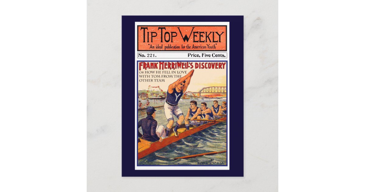 Tip Top Weekly Postcard | Zazzle