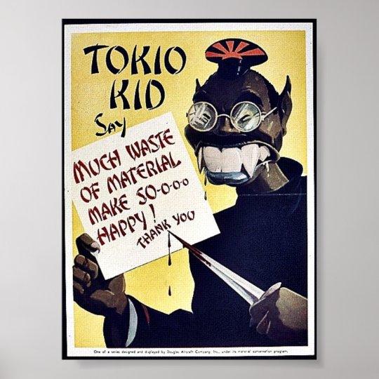 Tokio Kid Poster | Zazzle.ca