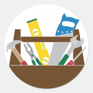 Toolbox Stickers | Zazzle CA