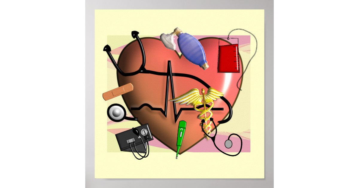 Trauma/ER Nurse ART Poster | Zazzle