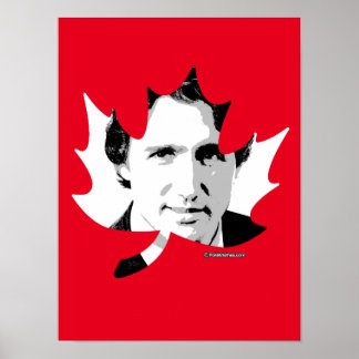 Justin Trudeau Posters | Zazzle Canada