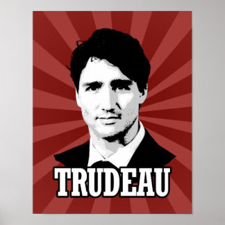 Justin Trudeau Posters | Zazzle Canada
