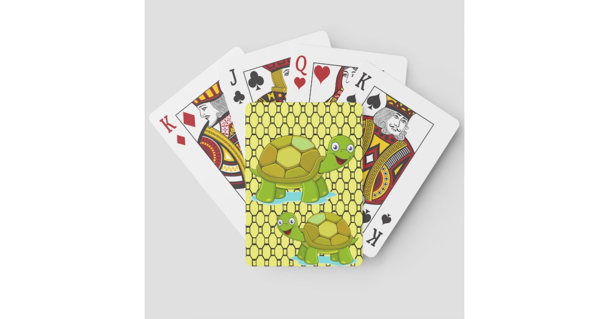 Turtle Playing Card Deck | Zazzle