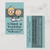 Tutor Tutoring Teacher Make money tutoring Business Card | Zazzle