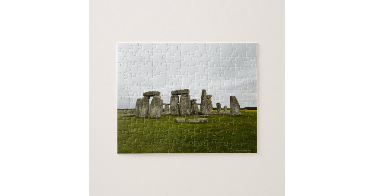 UK, Wiltshire, Stonehenge Jigsaw Puzzle | Zazzle