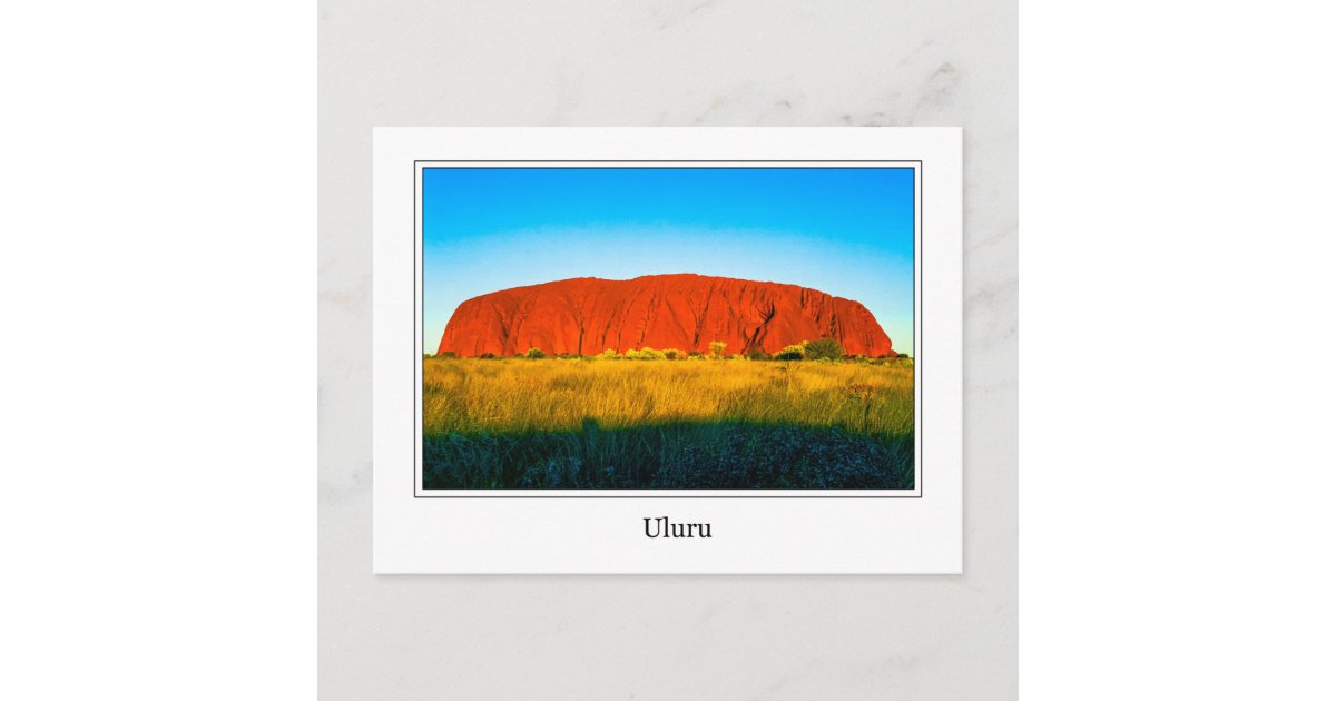 Uluru Postcard | Zazzle