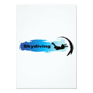 Skydiving Invitations & Announcements | Zazzle CA