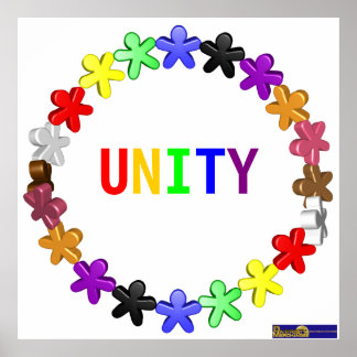 Unity In Diversity Posters | Zazzle Canada