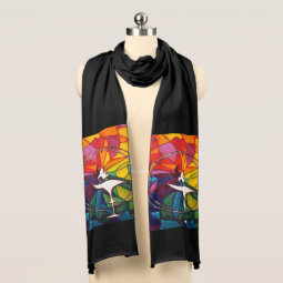 UU Scarf Rainbow Love Stole Unitarian Universalist | Zazzle