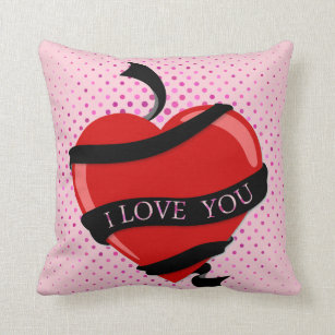 Valentine Pillows & Cushions | Zazzle CA